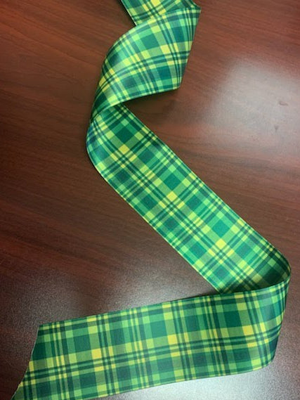 Baylor Plaid Ribbon - Dapper Bear Clothiers